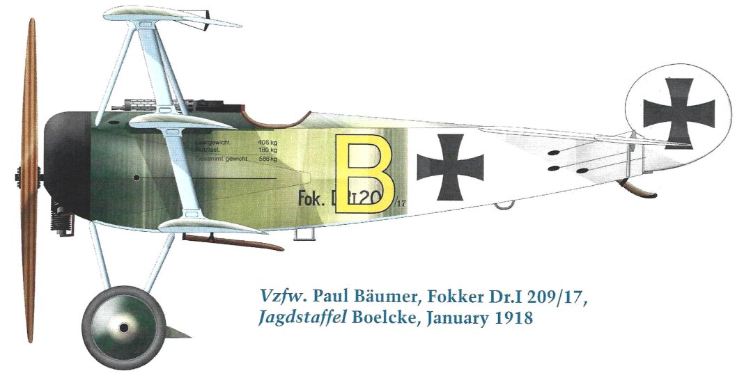 Fokker Dr.I (Fokker Dreidecker) / V4 / V5 / V7