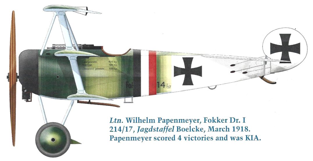 Fokker Dr.I (Fokker Dreidecker) / V4 / V5 / V7