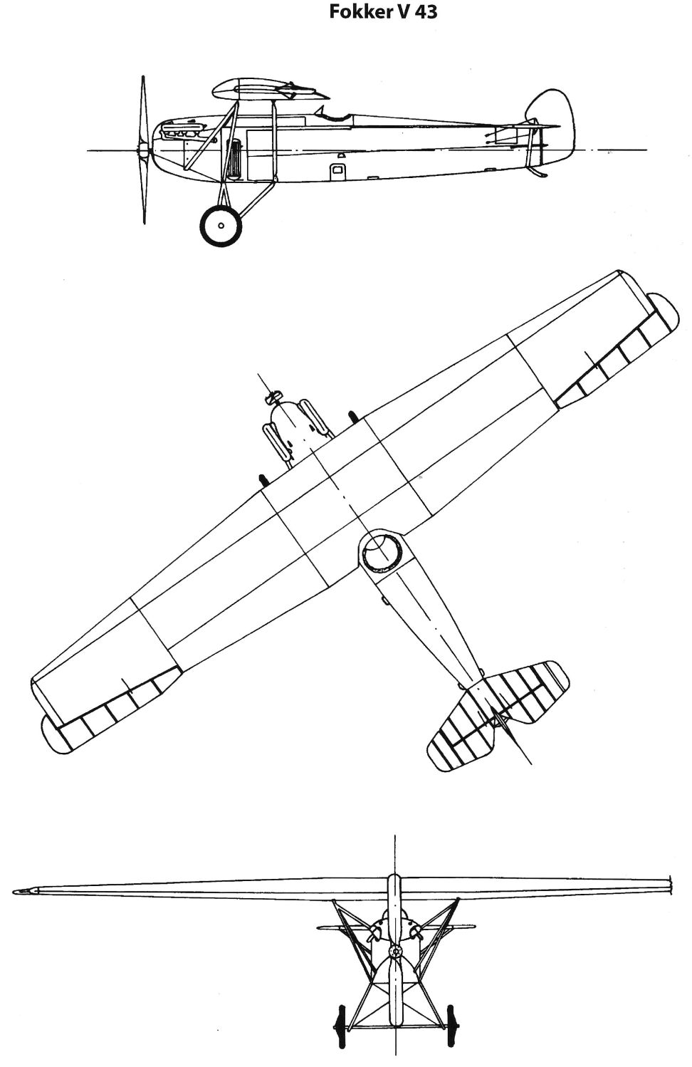 Fokker S.I / TW-4 / V43